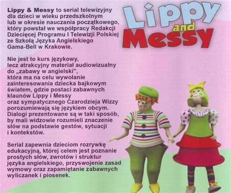 Lippy And Messy 1 2 3 Nauka Angielskiego 3 Dvd 6816286446