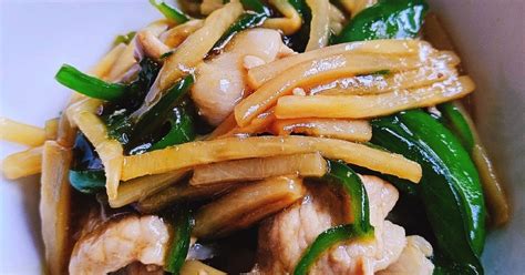 【みんなが作ってる】 たけのこ 豚肉 チンジャオロースのレシピ 【クックパッド】 簡単おいしいみんなのレシピが318万品