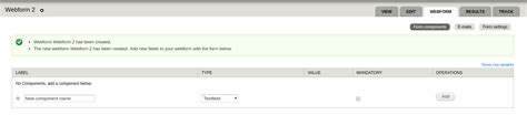 step by step guide to create a form using drupal webform module tech