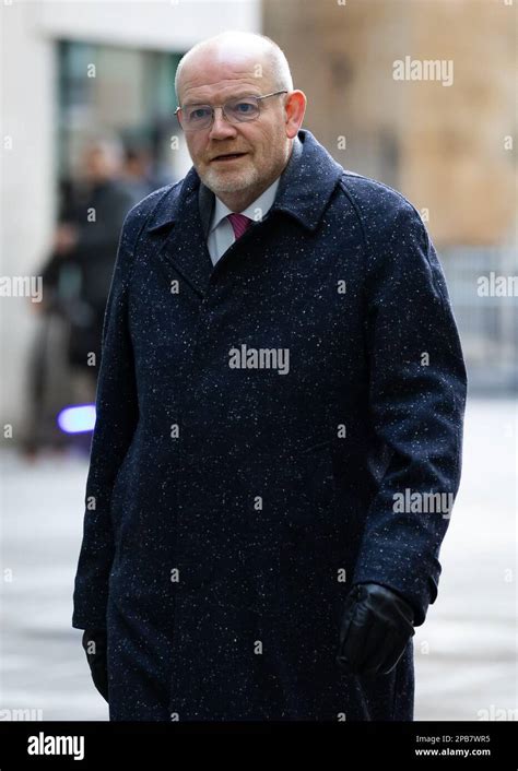 London Uk 12th Mar 2023 Mark Thompson Former Director General Of