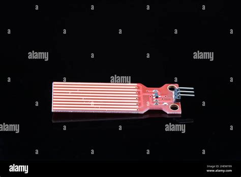 Water Level Depth Detection Sensor For Arduino Projects Isolated On