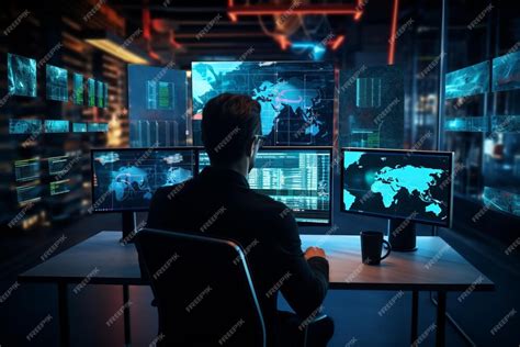 Premium Photo Hacked Alert Uncovering The Dangers Of Cyber Attacks On Computer Networks