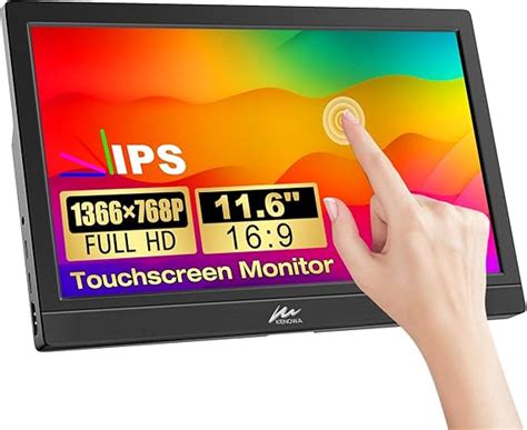 Kenowa Touchscreen Portable Monitor 11 6 Inch HDR Portable Monitor