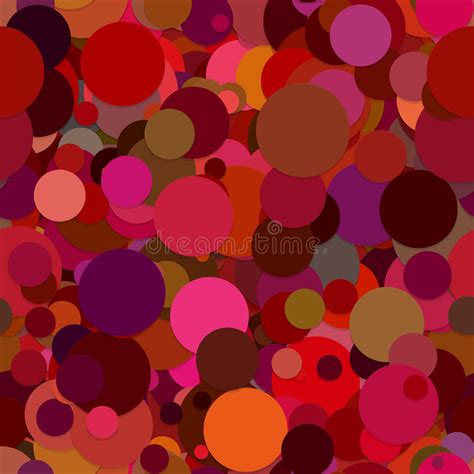 Seamless Dot Background Pattern Vector Graphic From Circles With