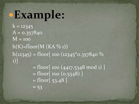 hashing functions pptx