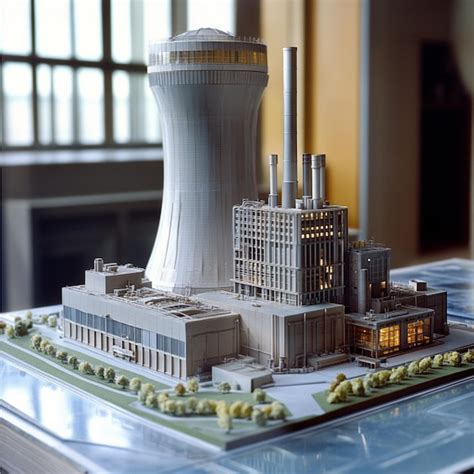 Educational Model Of Nuclear Reactor Operations For Students Premium