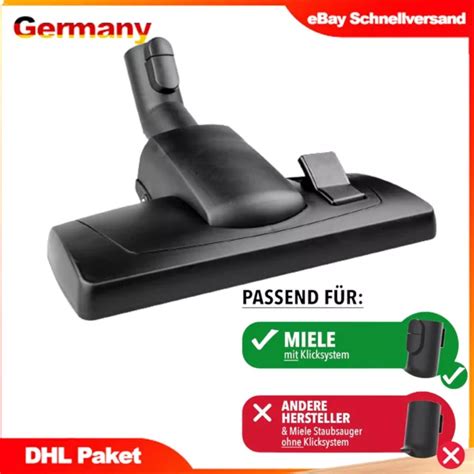BODENDÜSE Ø 35MM für ALLE Miele Staubsauger mit Einrast und