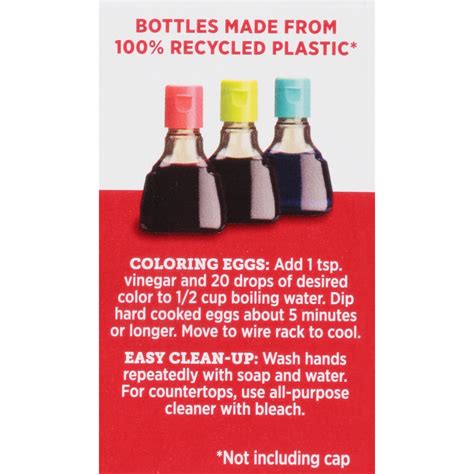 Mccormick® 100 재활용 플라스틱 식용 색소 병 출시 맥코믹 패키징 기술자료