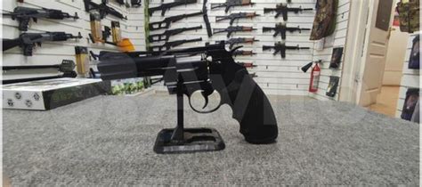 Страйкбольный Револьвер KWC Colt Python 4 inch купить в Новосибирске