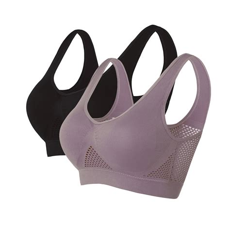 Mallwal Bras For Women Wirefree Convertible Bra Feature V Neck Training