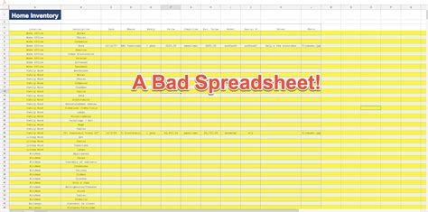 Professional Excel Spreadsheets — Db