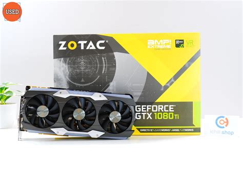 การ์ดจอ Vga Zotac Gtx1080ti 11gb 3f Amp Extreme Core Edition P13970