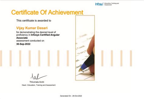Vijay Kumar Dasari On Linkedin Angular Associate Certification Cleared
