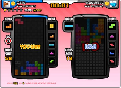 Kinda Proud Of This [ Battle 2p ] R Tetris