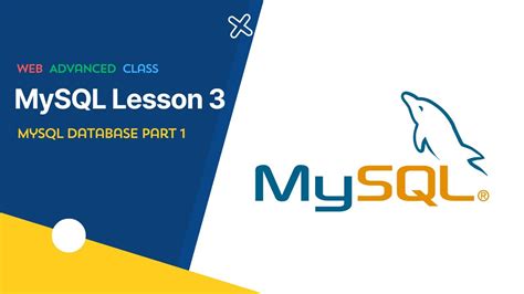 mysql lesson3 mysql database part1 youtube