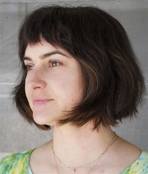 Front Bangs For Round Face
