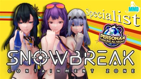 Mmd Snowbreak Team Katya The Specialist Youtube