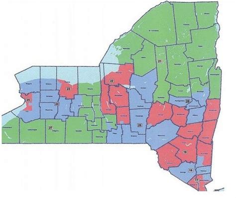 Release Of Assembly And Senate Proposed Congressional District Maps Regarding New York State