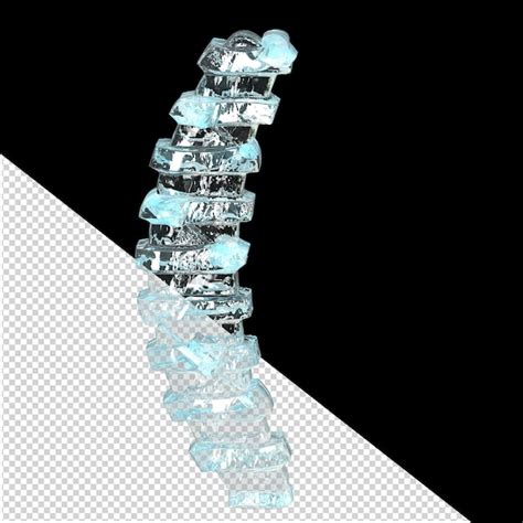 Premium Psd Ice Symbol With Horizontal Blocks