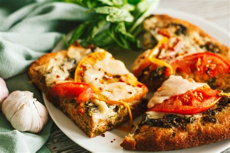 Summer Tomato Pesto Pizza Another Vegan Food Blog