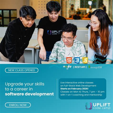 Uplift Enrollment Now Open For Full Stack Batch 29 February 2026