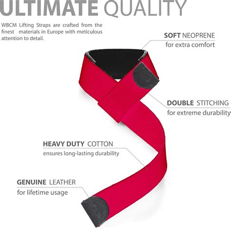 Warm Body Cold Mind Lasso Lifting Wrist Straps For Crossfit Olympic