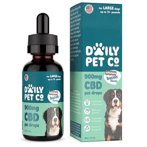 Cbd Oil For Dogs Bacon Flavored Daily Pet Co