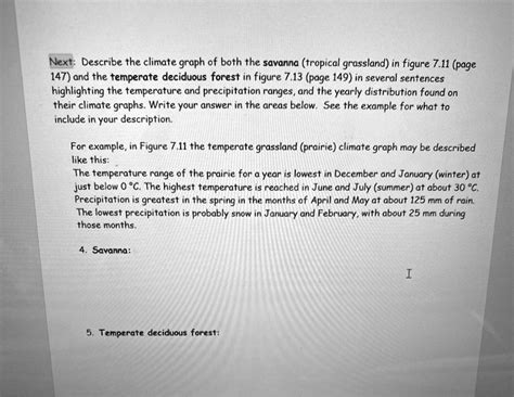 Temperate Grassland Climate Graph