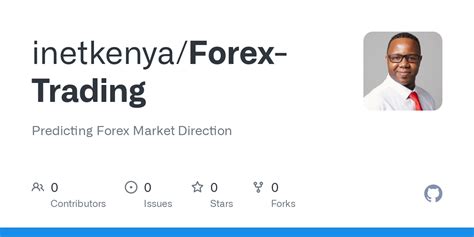 Github Inetkenyaforex Trading Predicting Forex Market Direction