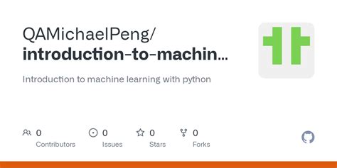 GitHub QAMichaelPeng Introduction To Machine Learning With Python Introduction To Machine