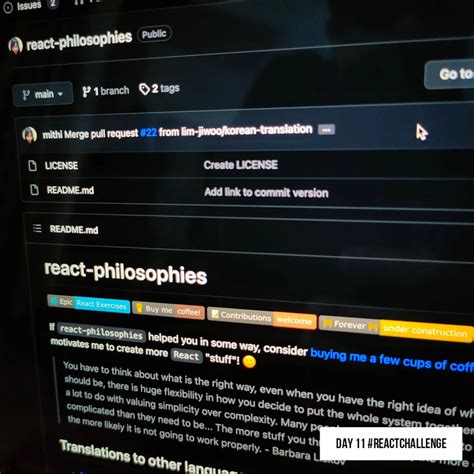 blogtheorem day 11 reactchallenge 😊 yesterday facebook