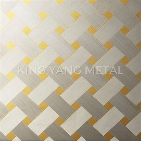 혼합 마감 스테인리스 강판