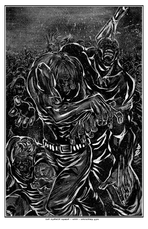 Zombie Horde By Davidquiles On Deviantart