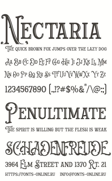 Nectaria Font
