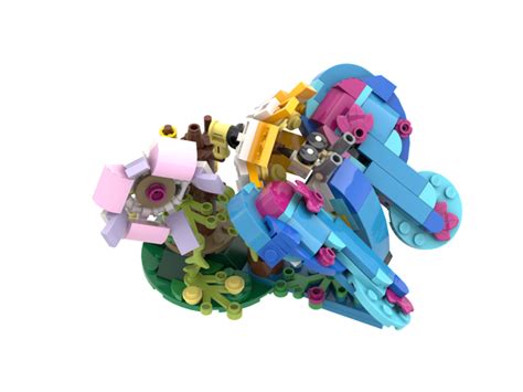 Lego Moc Butterfly Flower Stand 31136 Alternative Build By Gladubid