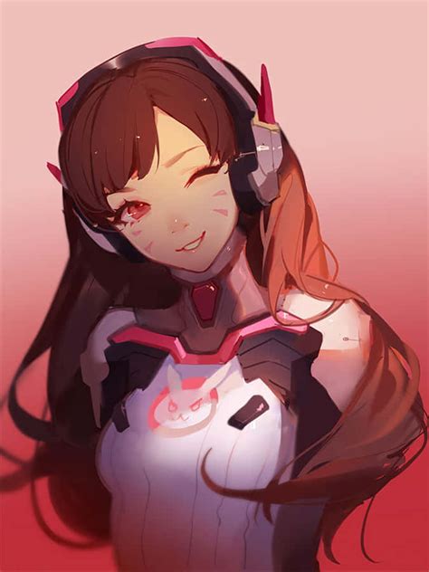 Download Free Aesthetic Cute Dva Overwatch Wallpaper