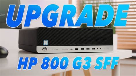 Hp Elitedesk 800 G3 Sff Eficiencia Y Potencia En Un Diseño Compacto