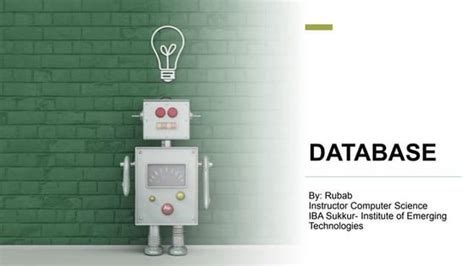 Database And Types Of Database Pptx Databases Computer Software
