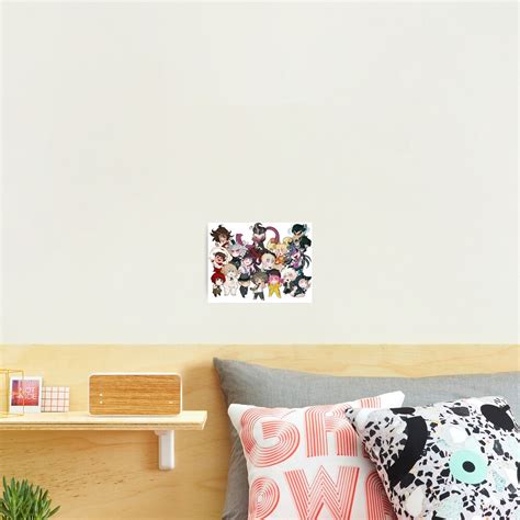 Sdr2 Chibi Cast Photographic Print By Poketrio Redbubble