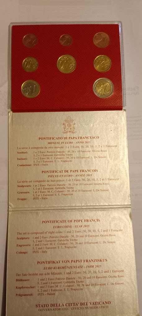 Vaticaan Year Set FDC 2015 Catawiki