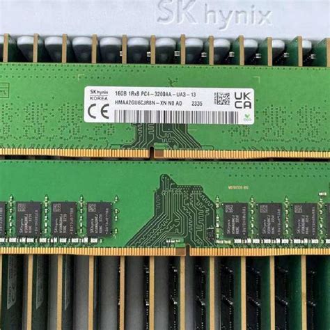 Sk Hynix Hmaa2gu6cjr8n Xn 16gb 1rx8 Pc4 3200aa Ua3 13 台式机内存 百度爱采购