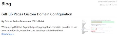 improve blogplugin · issue 144 · frictionlessdata livemark · github