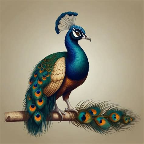 Peafowl Drawing Images Free Download On Freepik
