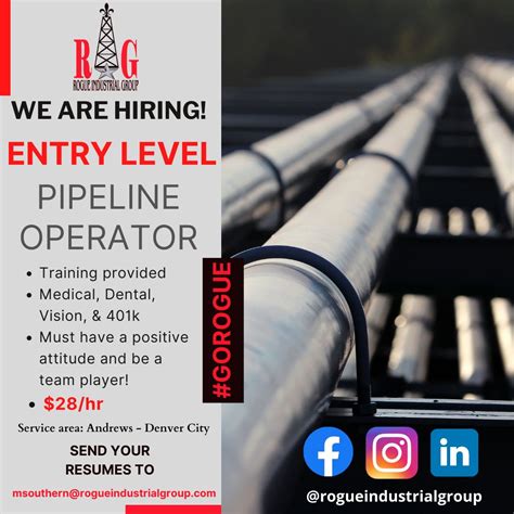 Marissa Southern On Linkedin Rogue Industrial Group Rig Is Hiring An