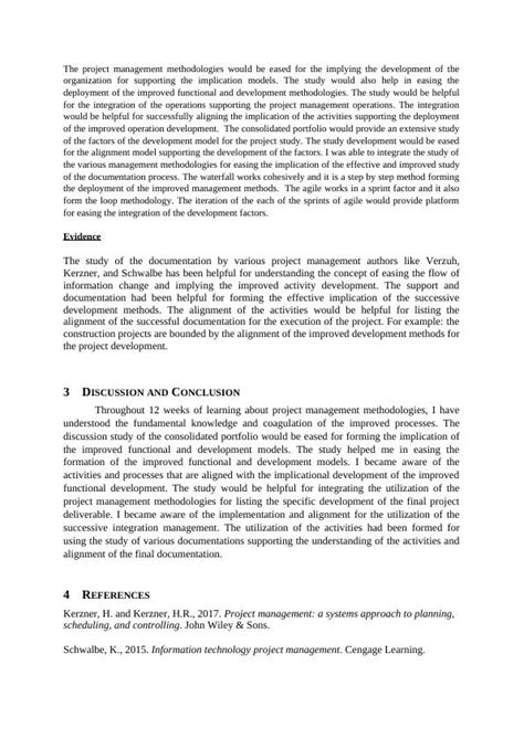 Project Management Methodologies For Organizational Development Desklib