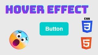 Awesome Hover Effect On Button Using CSS Hover Effect Doovi