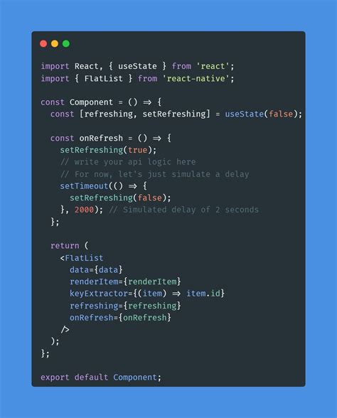 Chirantan Das On Linkedin Reactnative Flatlist Pulldowntorefresh