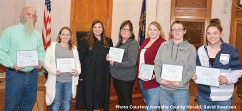 First Graduation For Southeast Nebraska Adult Drug Court In Auburn