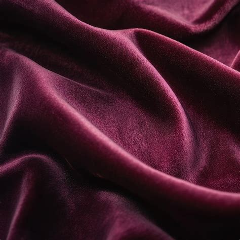 Soft Velvet Texture With Rich Ruby Sheen Premium Ai Generated Image