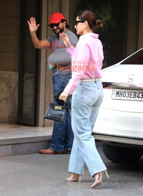 Kareena Kapoor Khan Saif Ali Khan And Neetu Singh Snapped At Randhir